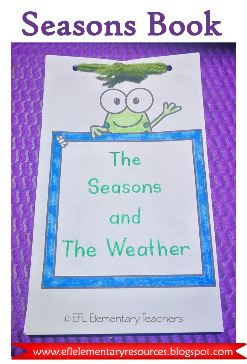 EFL Elementary Teachers: SEASONS and Weather
