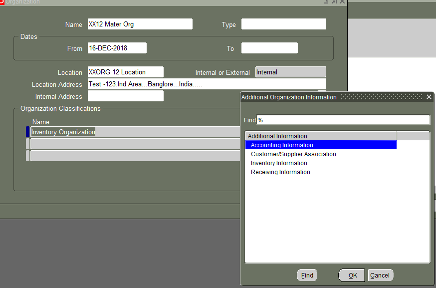 Oracle Application's Blog: How to create organization in oracle apps r12