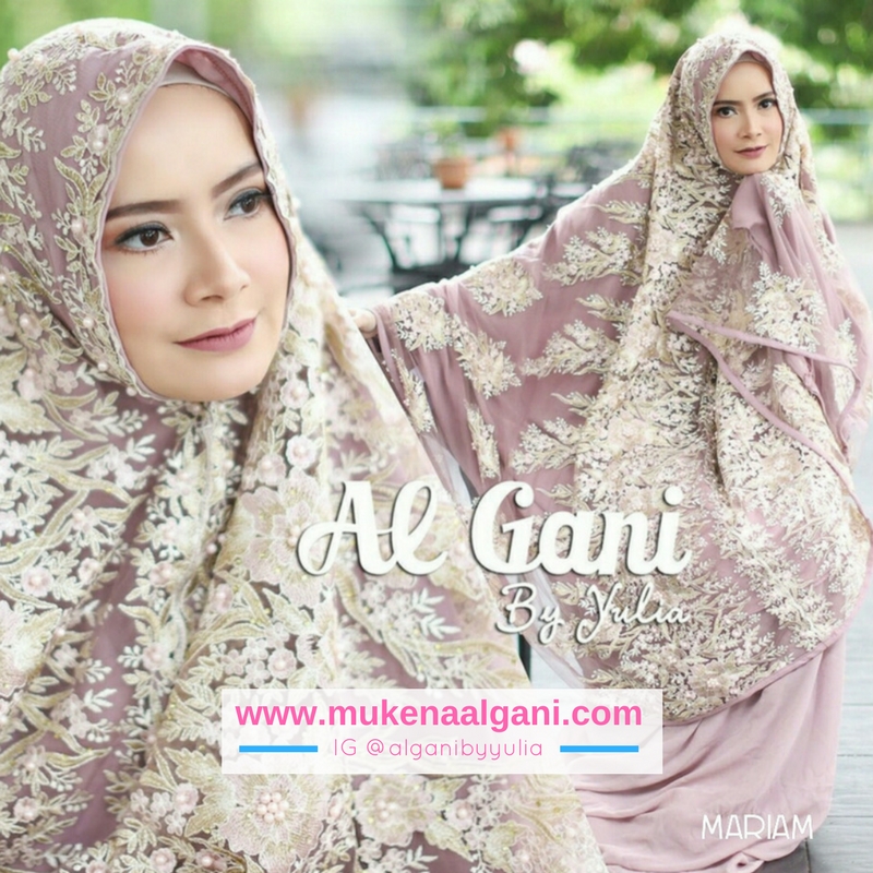 Pusat Mukena Hantaran Nikah: MUKENA MARIAM ALGANI BY YULIA