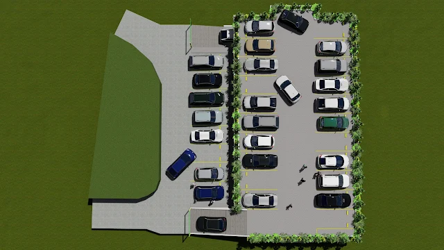 Site Plan Parkir [𝓙𝓪𝓼𝓪 𝓢𝓲𝓽𝓮 𝓟𝓵𝓪𝓷]