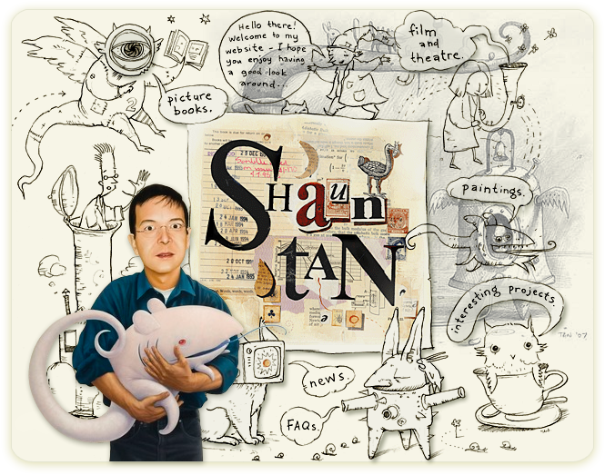 ONCE UPON A BLOG: Aussies 'n' Fairy Tales Week: Shaun Tan, Artist and ...