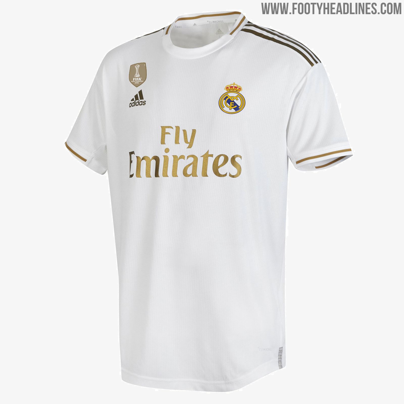 Hazard Confirmed?! Classy Real Madrid 19-20 Kit Font Released - Footy ...