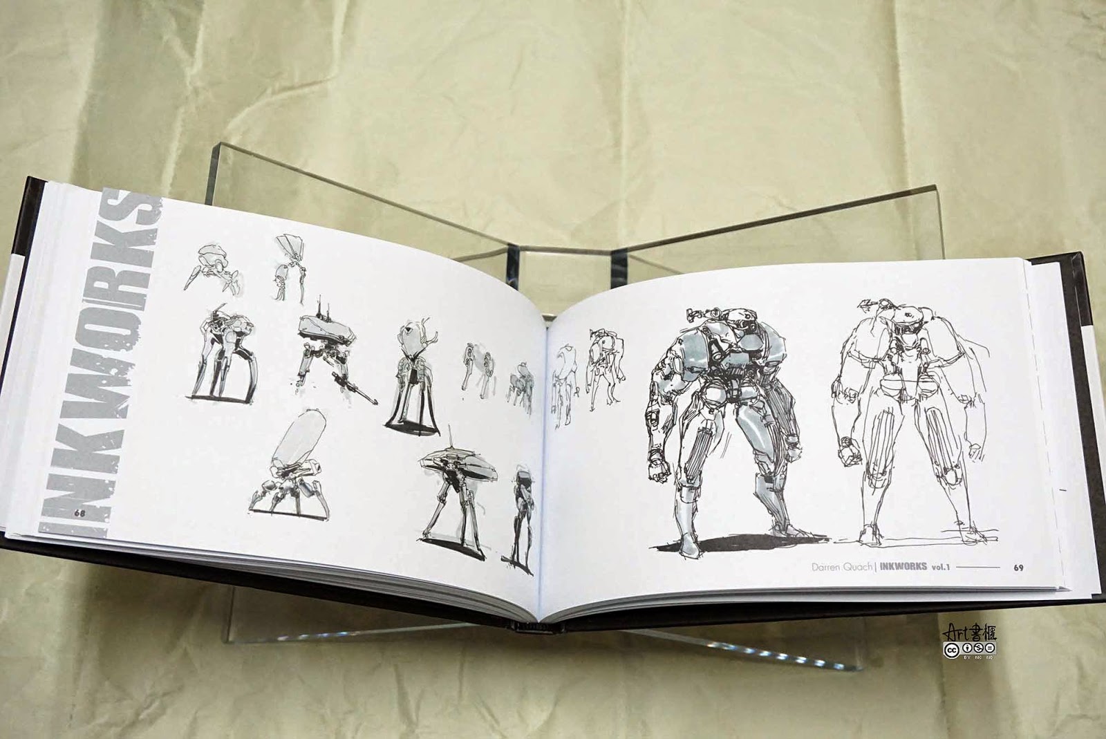 ART書櫃 Book Review: 電玩美術設計師Darren Quach的創作手札 / Inkworks: Darren Quach ...