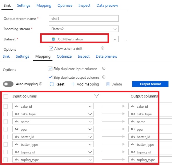 Flattening the JSON file by using ADF Data Flow Flattening the JSON file by using ADF Data Flow