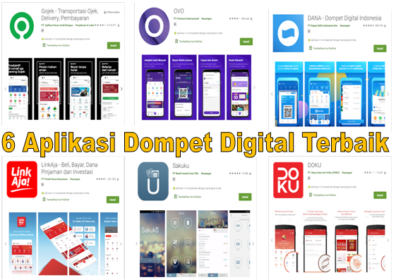 6 Aplikasi Dompet Digital Terbaik Yang Ada di Indonesia - Onmaibana.com