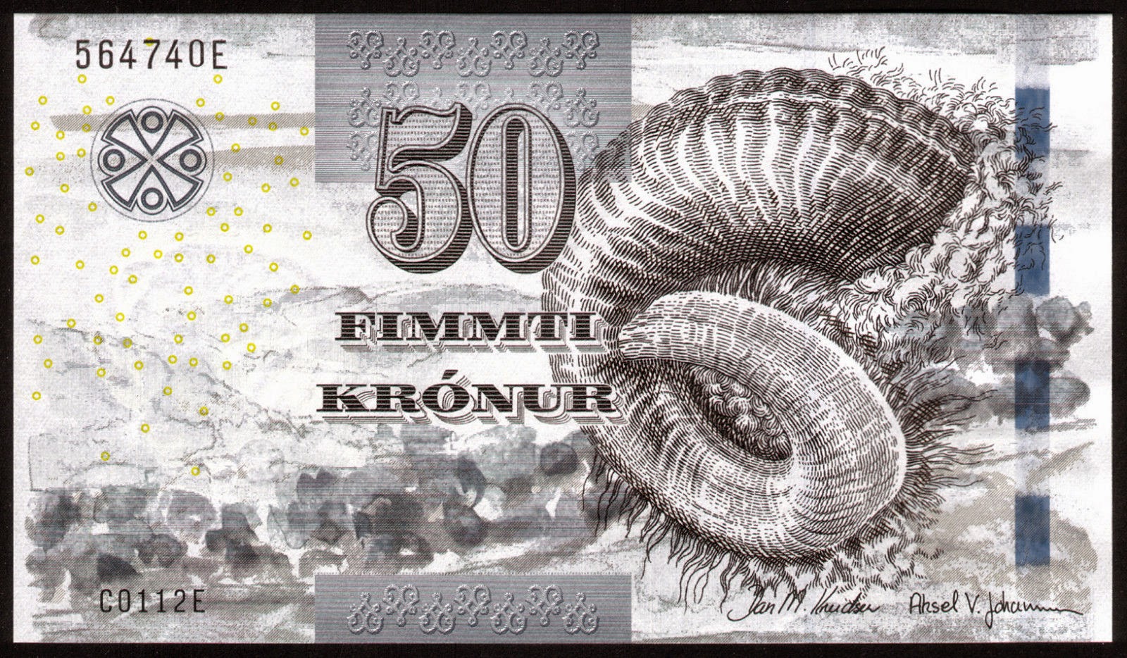 Faroe Islands 50 Krone banknote 2011|World Banknotes & Coins Pictures ...