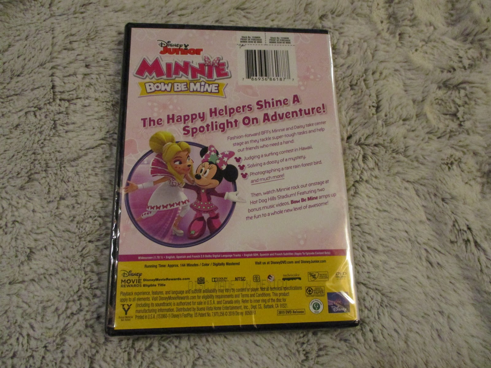 Missy's Product Reviews : Disney Junior Minnie Bow Be Mine