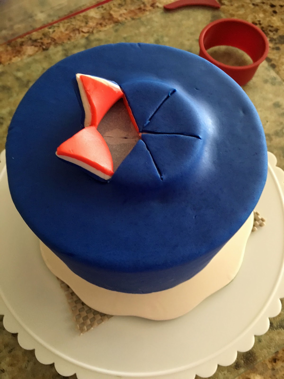 The Bake More: 4th of July Explosion Cake