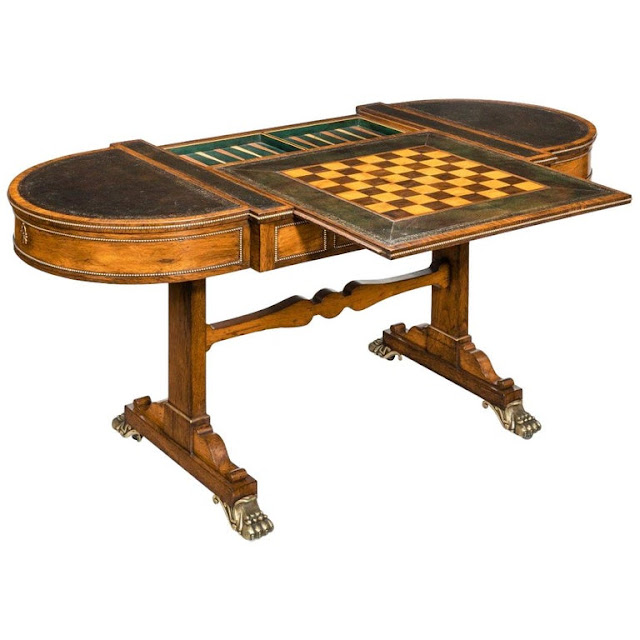 Eye For Design: Decorating With Antique Game Tables