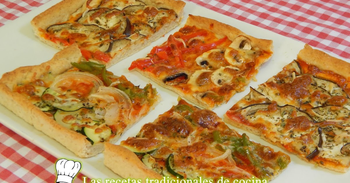 Receta fácil de masa casera integral para pizza