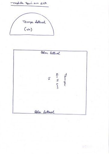 ARTESANATOS PASSO A PASSO: BAU EM EVA