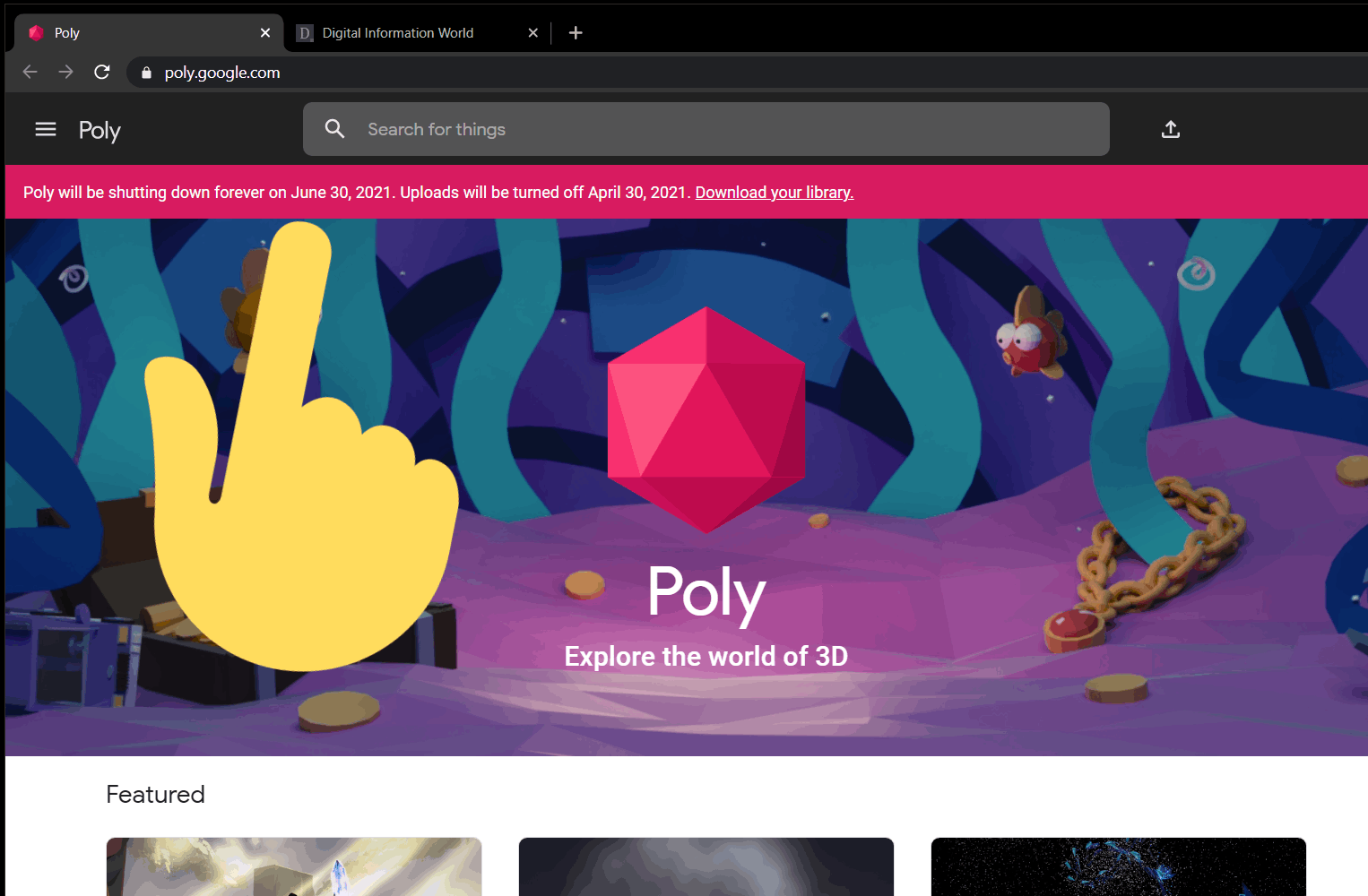 Google is sunsetting its 3D objects platform Poly