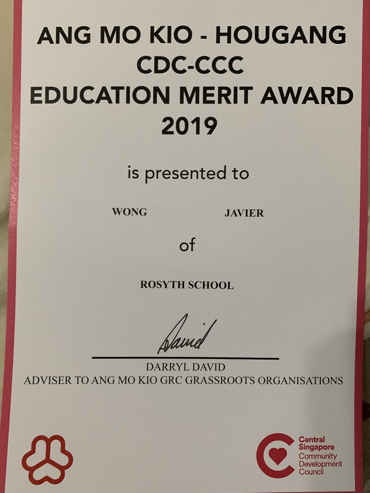 My Little Princess and Prince: 18 Aug 2020 - Education Merit Award