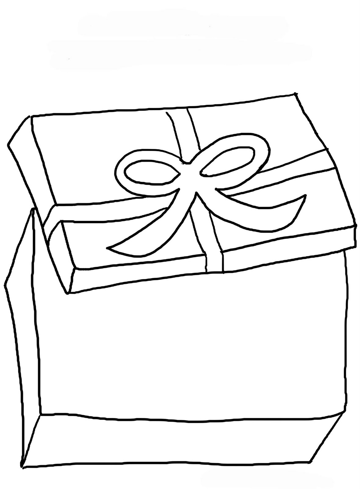 Christmas Gift Boxes Coloring Page Coloring Pages