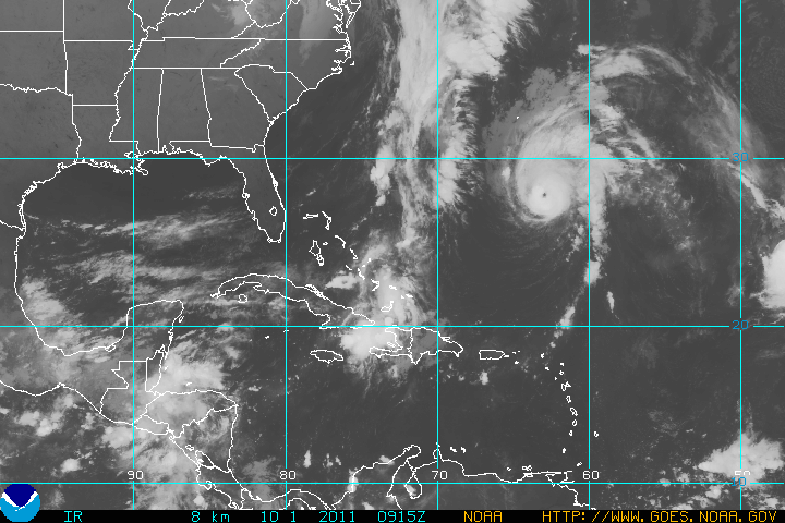 MWN Blog: Major hurricane Ophelia's effects recorded by NOAA buoy
