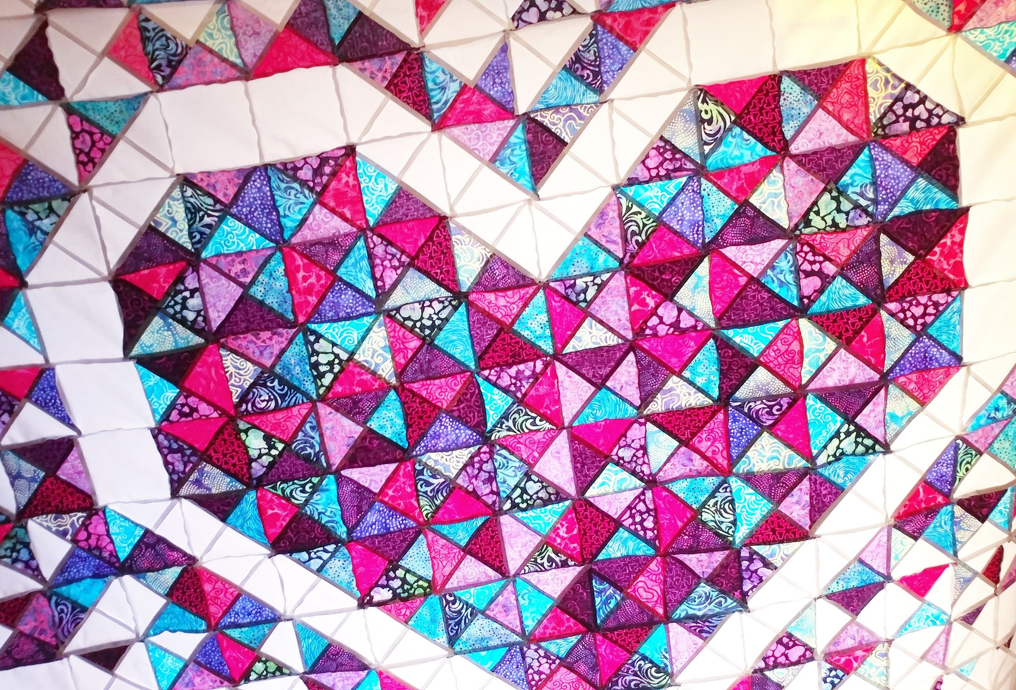 Slice of Pi Quilts: Exploding Heart Quilt Along Announcement!