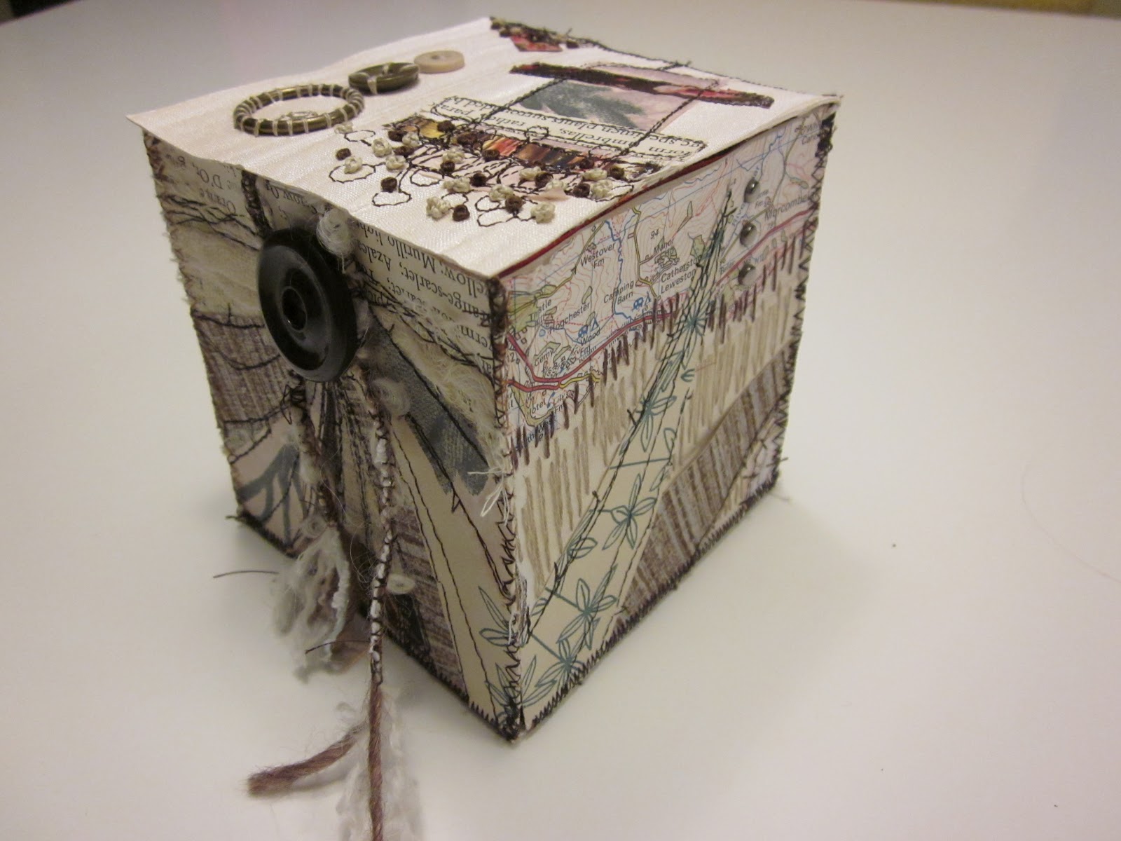 H-anne-Made: Collage Boxes workshop
