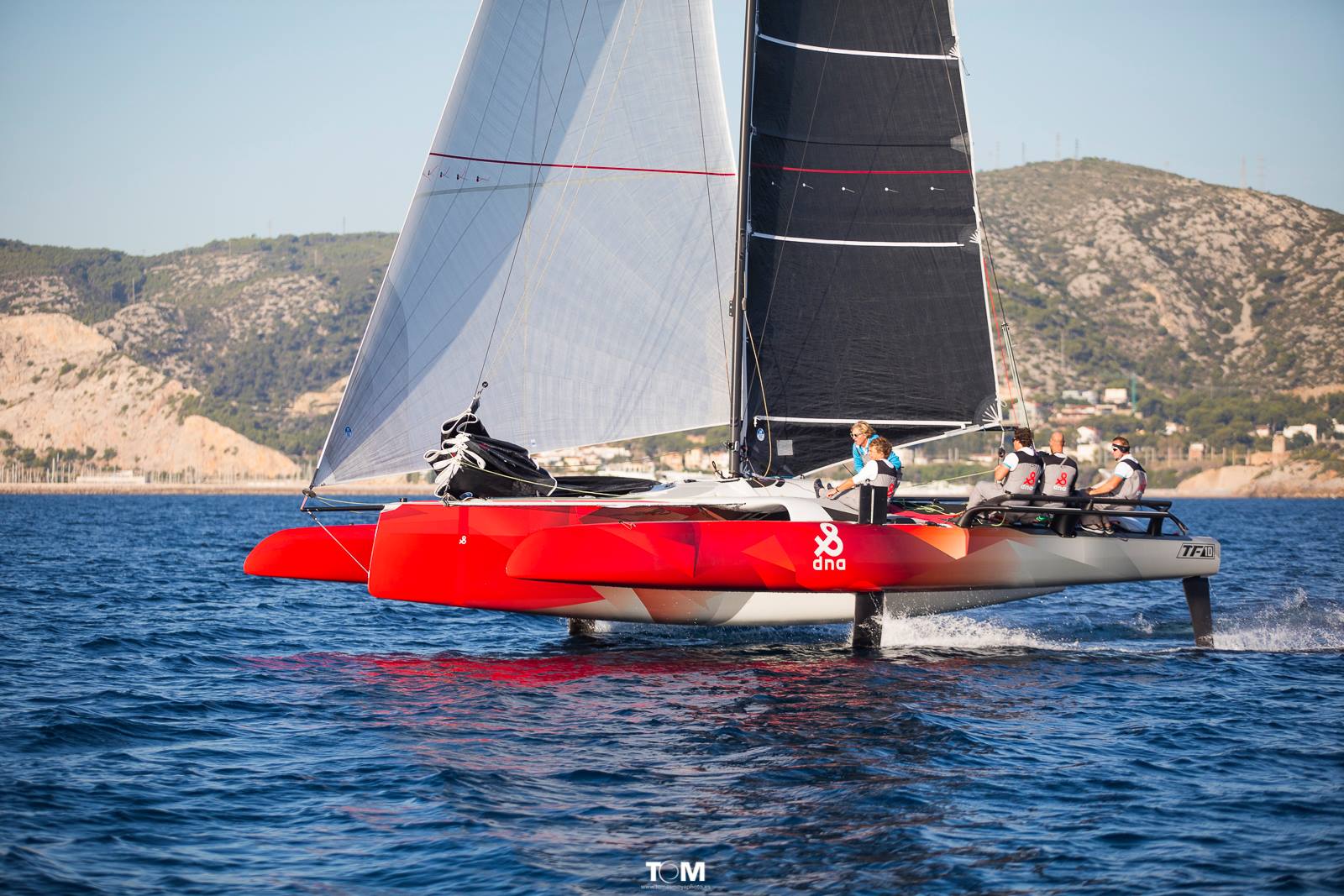 DNA TF10 Foiling Tri @Barcelona | Catamaran Racing, News & Design