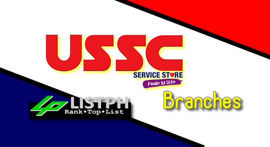 List of USSC Service Store branches found in Bohol