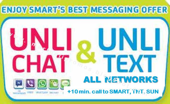 SMART Call, Unli Text & Unli Chat 20 - Smart Call, Text, and Internet ...