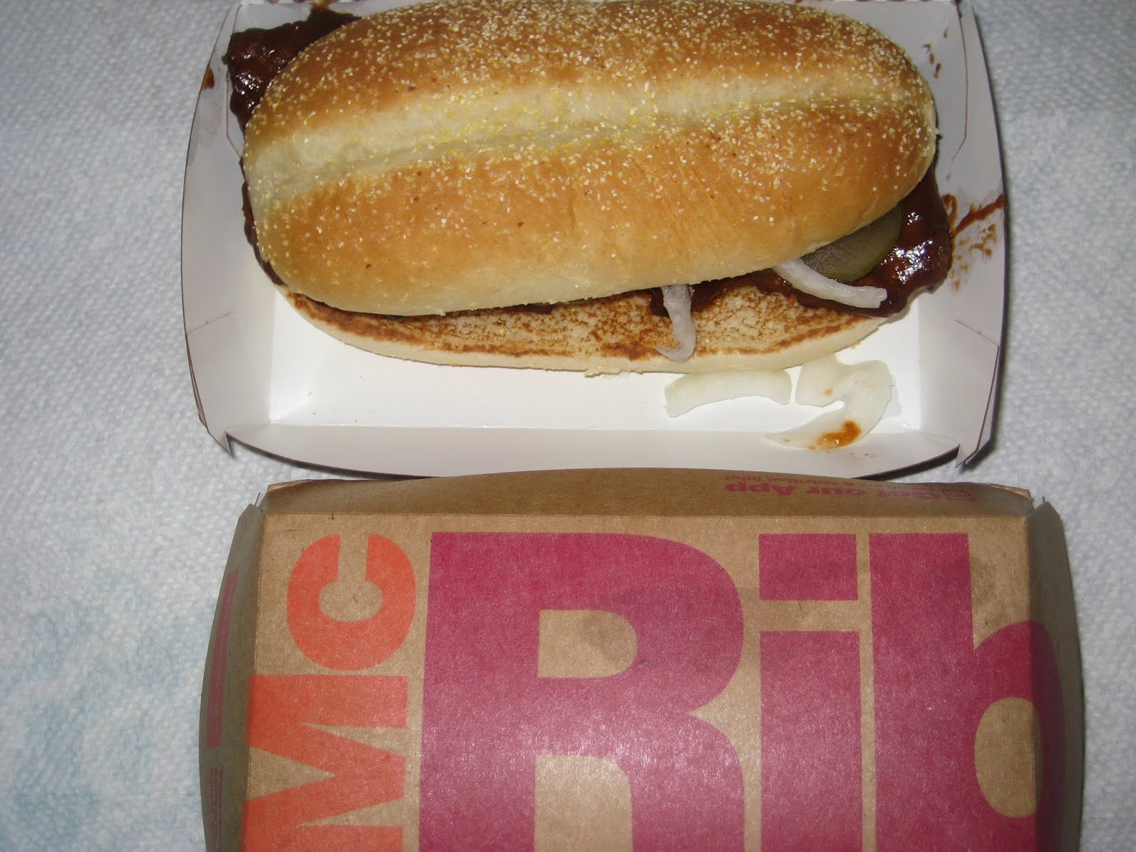 Rockville Nights: McRib is back at McDonald's (Video review+Photos ...