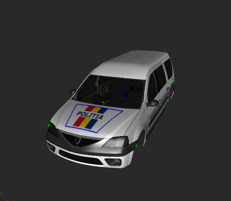 Wippy's Garage : 2004 Dacia Logan MCV Politia Romana - aproape de final