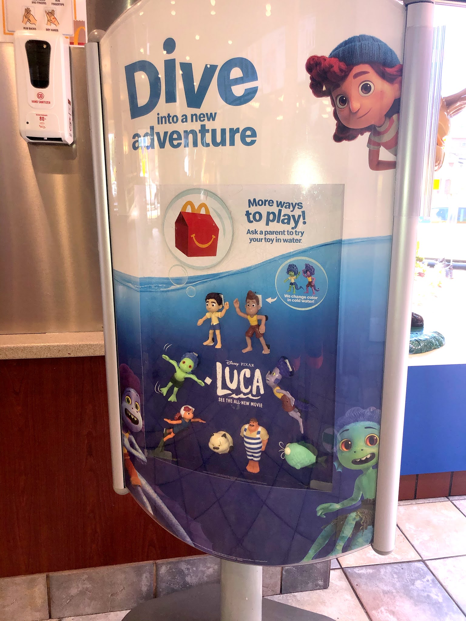 Dan the Pixar Fan: Disney·Pixar 2021 Luca McDonald's Happy Meal Toys ...