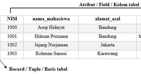 PEMBAHASAN LENGKAP TENTANG DATABASE