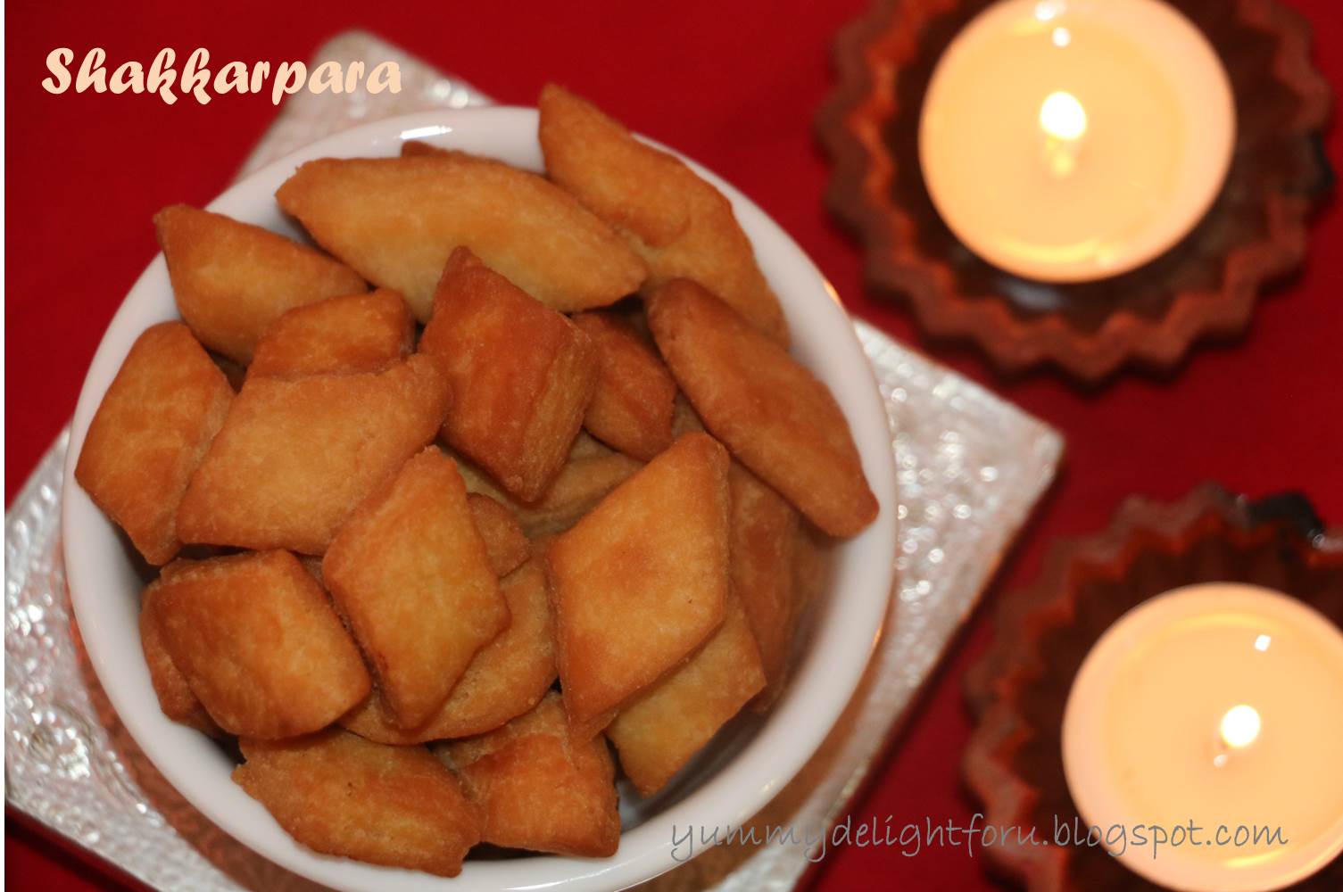 yummy delight for u: Shakkarpara / Shakkarpare / Shankarpali recipe