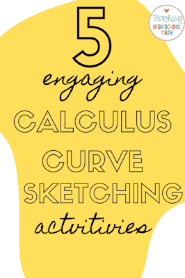 Calculus Curve Sketching Activities and a FREEBIE! | Teaching High ...