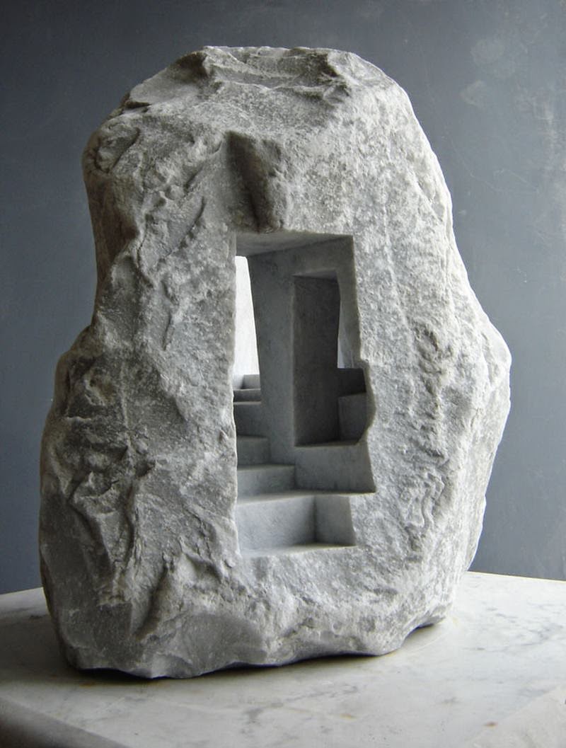 Carving Into Marble and Stone by Matthew Simmonds