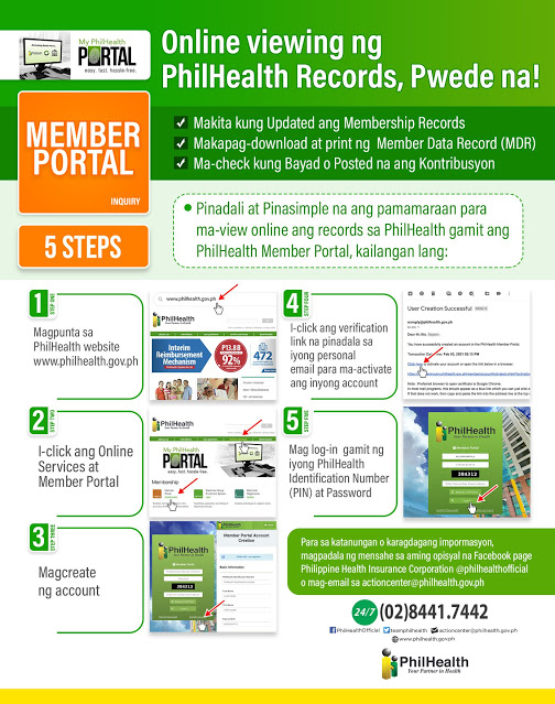 Members can now View PhilHealth Records Online via PhilHealth Member Portal
