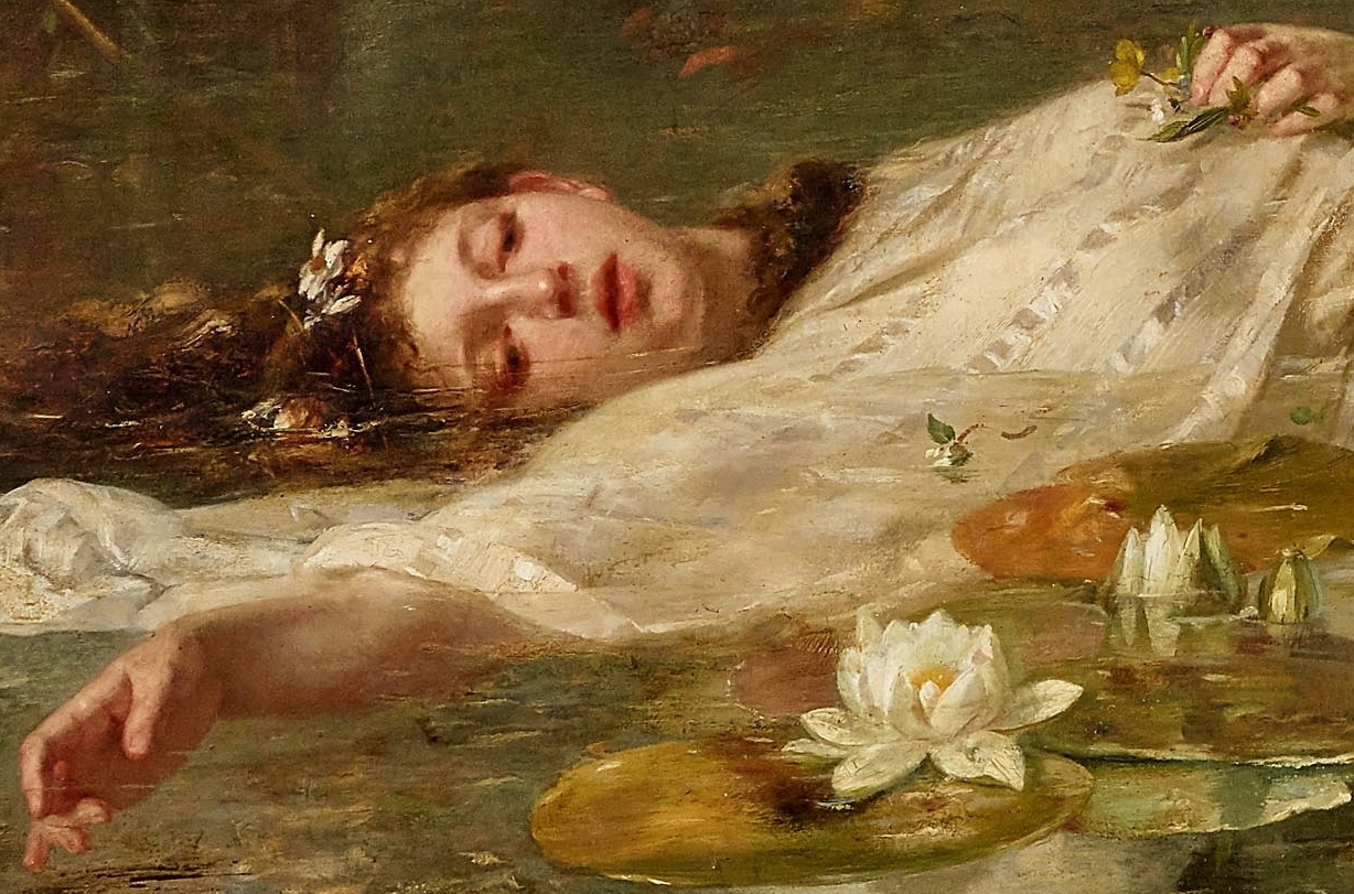 Friedrich HEYSER (1857-1921) | Catherine La Rose ~ The Poet of Painting