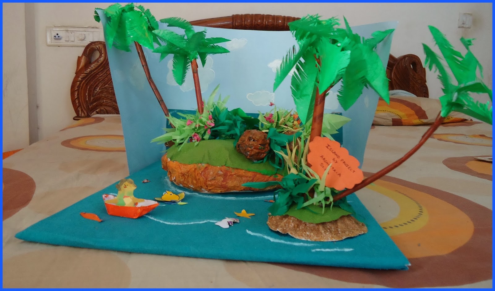 My Little world of Crafts: Island - School project