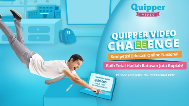 Quipper Video Challenge Berhadiah Ratusan Juta Rupiah! | wirahadie.com