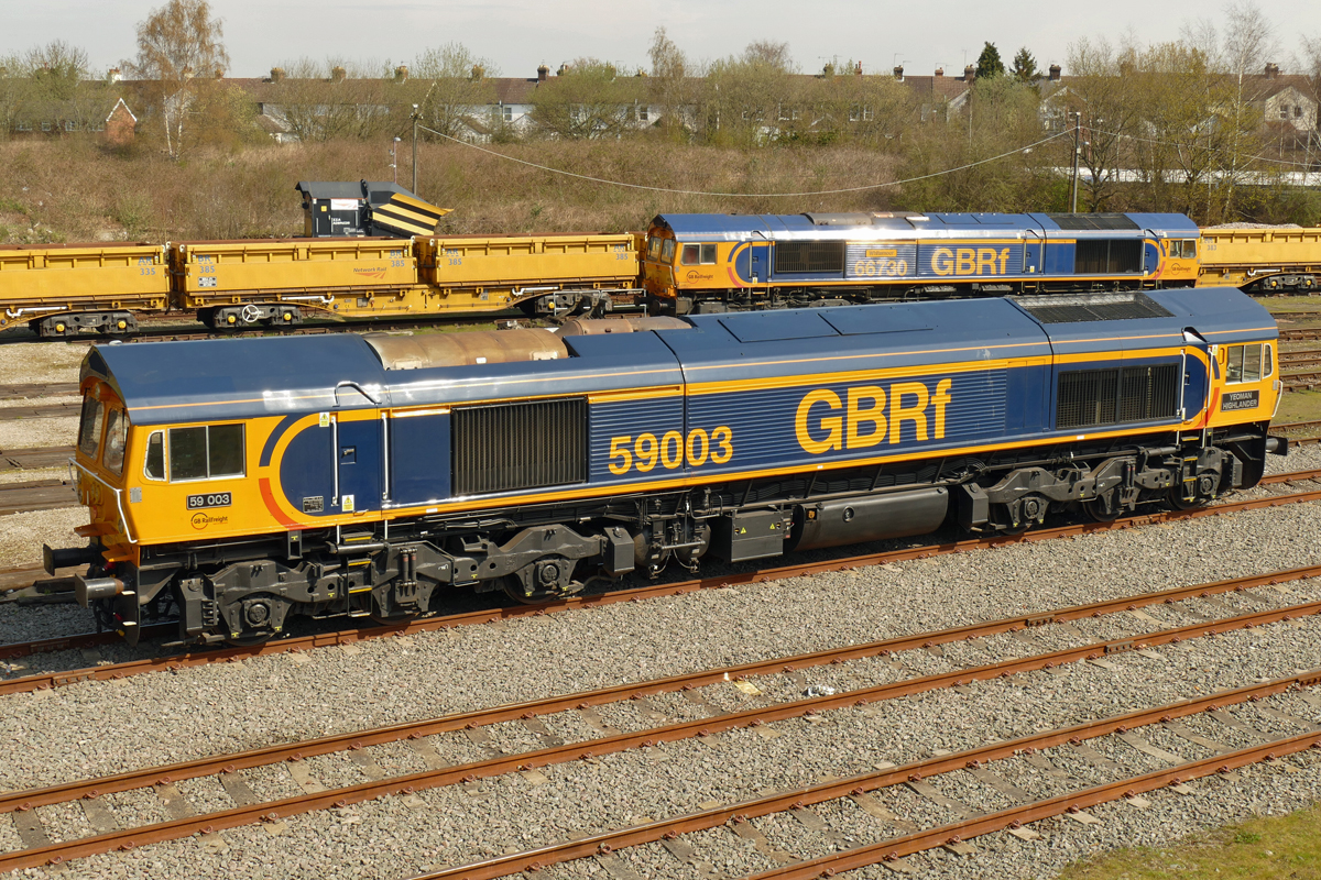 UK Trainlog: 59003 Class 59 GBrf