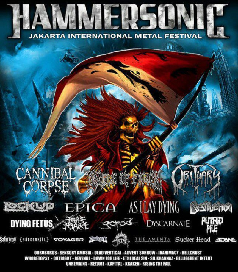 HAMMERSONIC, Jakarta International Metal Festival