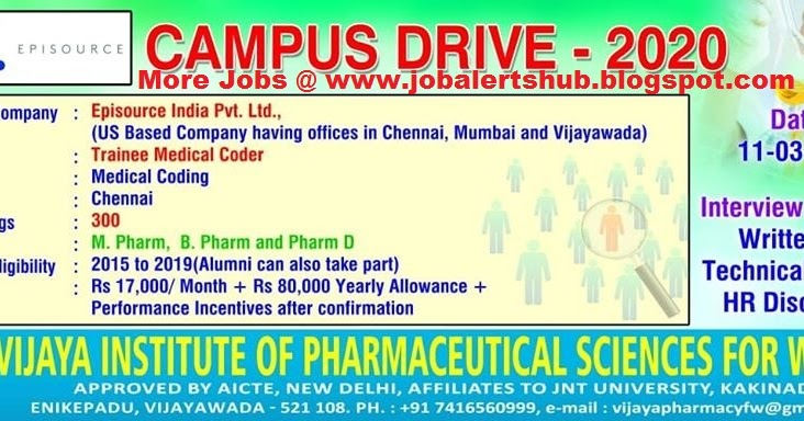 EPISOURCE - 300 Openings for Medical Coding || Campus Drive for ...