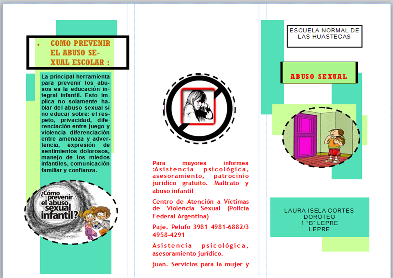 desarrollo fisico y salud: triplico sexualidad infantil