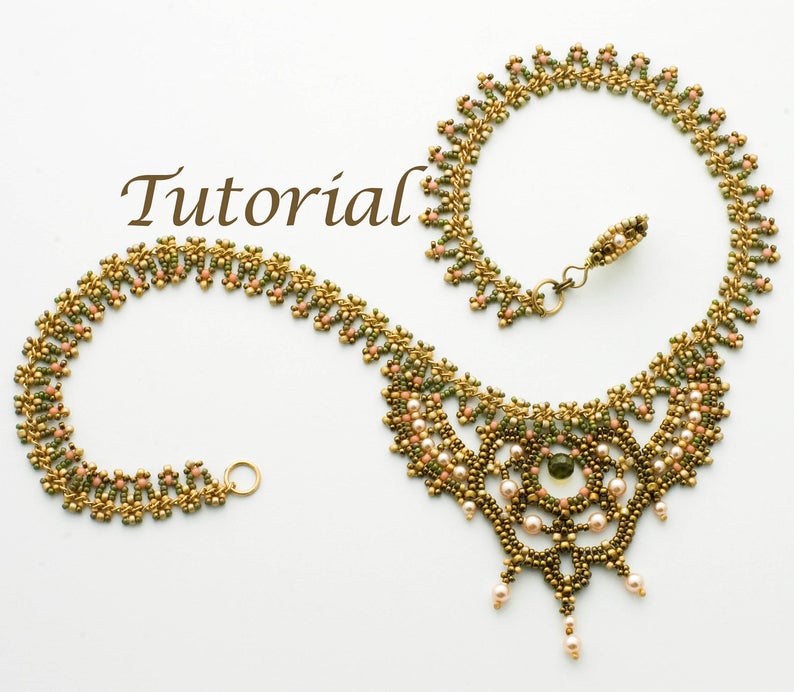 Open Frame Beaded Jewelry Tutorials by Jewelry Tales / The Beading Gem