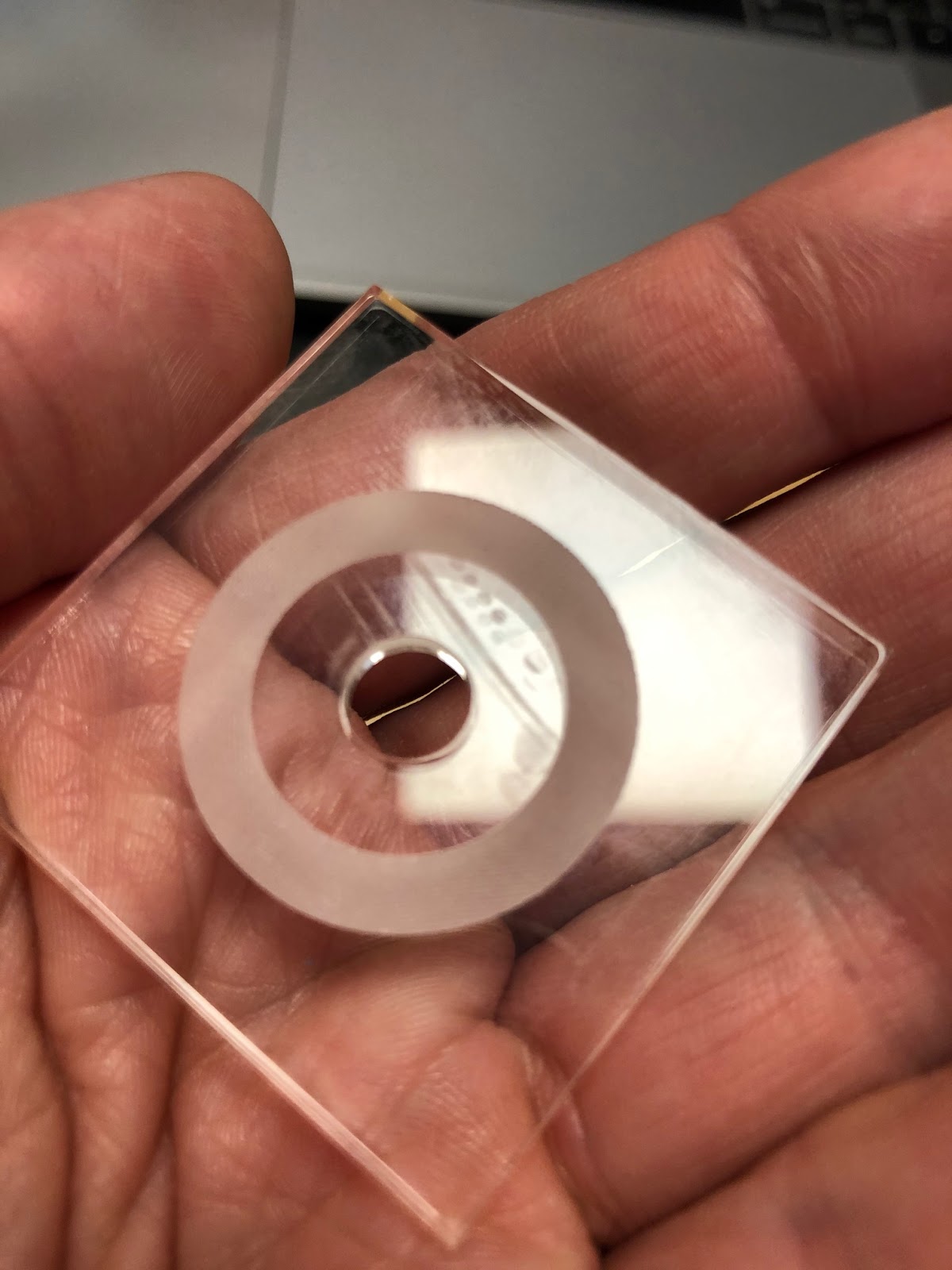 A to Synth: LED dial light pipes