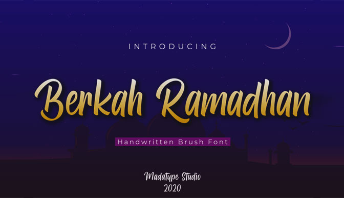 Font Gratis untuk Desain Ramadhan dan Lebaran