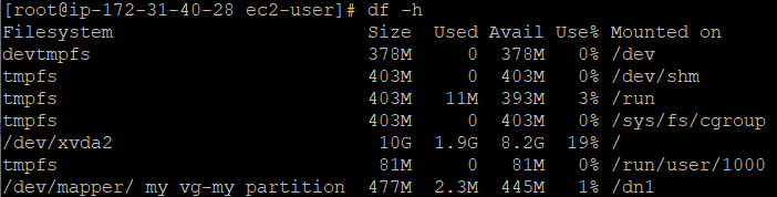 Extending the Size of Static Partition and Automating LVM with Python Script