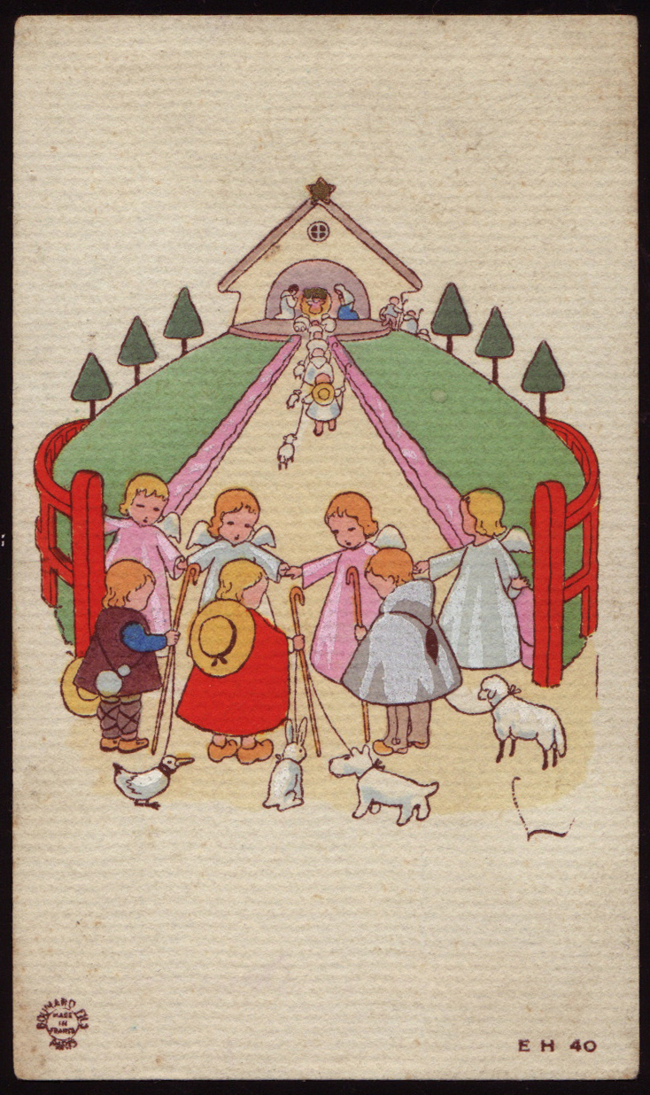 Holy Cards for Children: Work of the Angels