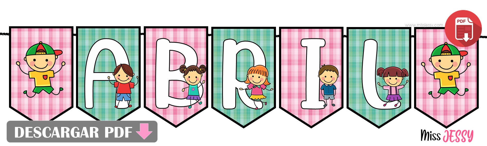 Banner ABRIL - Miss Jessy