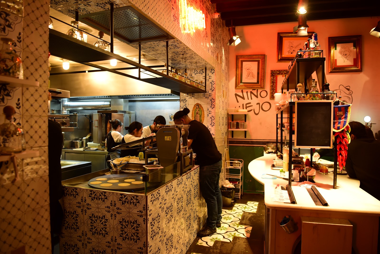 Hedofoodia: Niño Viejo, Barcelone