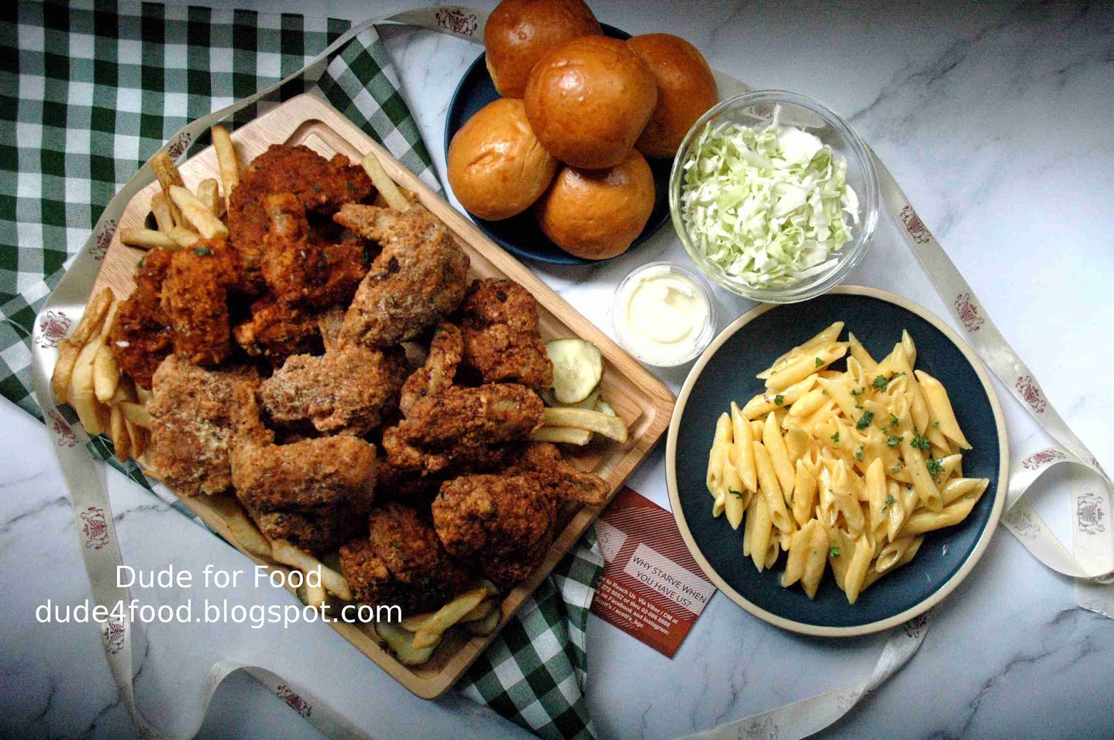 DUDE FOR FOOD: Dining in the Next Normal: A Family Feast for Four with ...