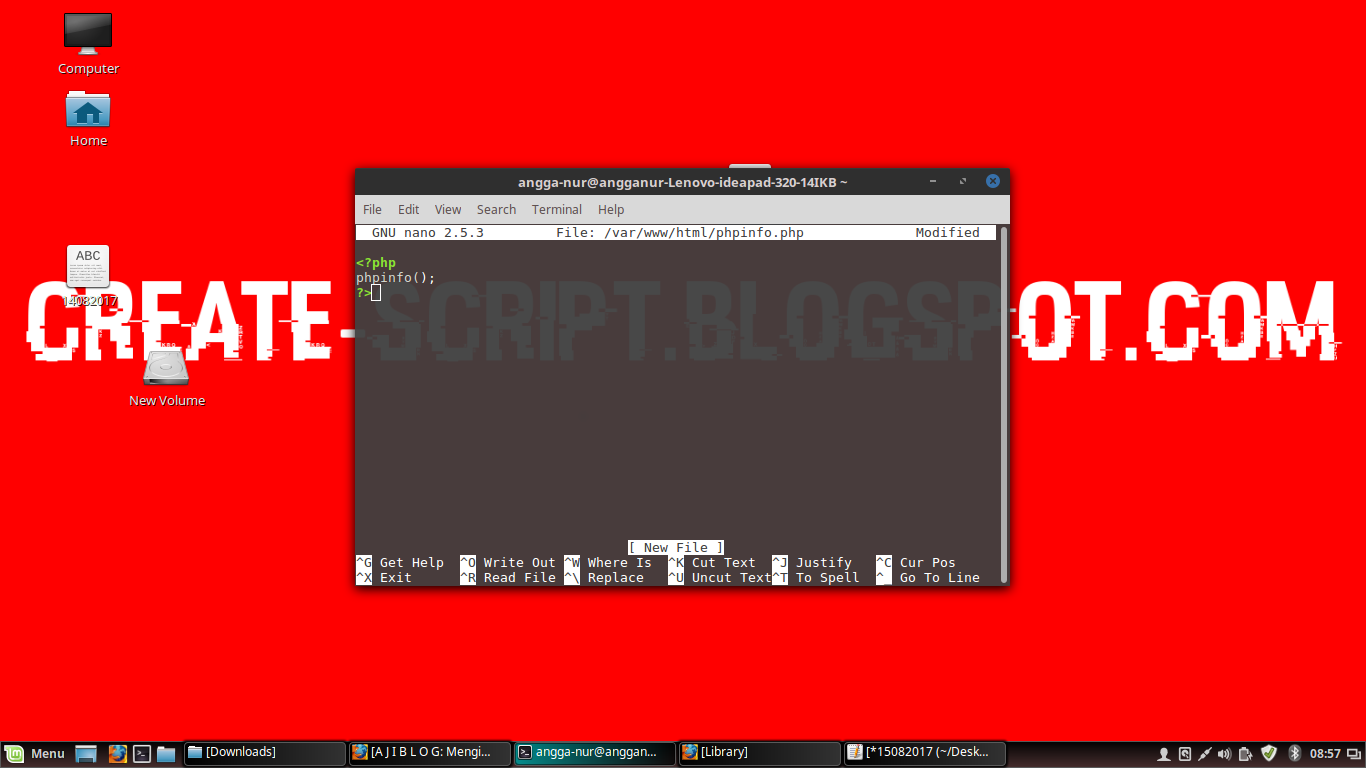 Menginstall LAMP ( Linux, Apache2.4, MariaDB10, PHP 7.1) Server di Linux Mint 18.2 / Ubuntu 16 ...