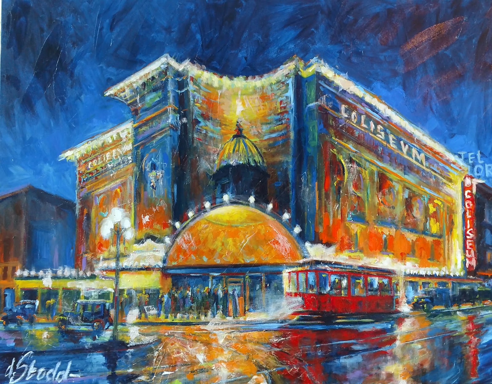 The Coliseum Theatre - 100 years ago