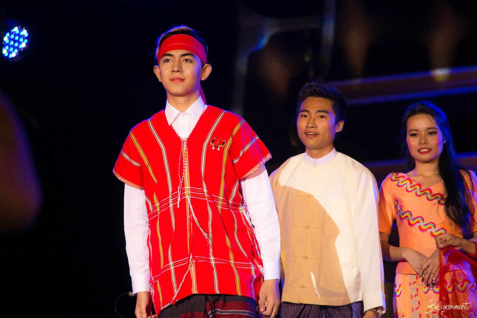 Chit Ko Ko Oo is at AU International Night 2016 - Chit Ko Ko Oo